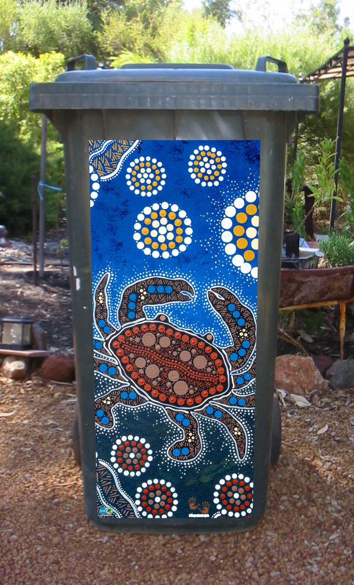 Aussie Wheelie Bin Stickers – Grove Wesley Design Art