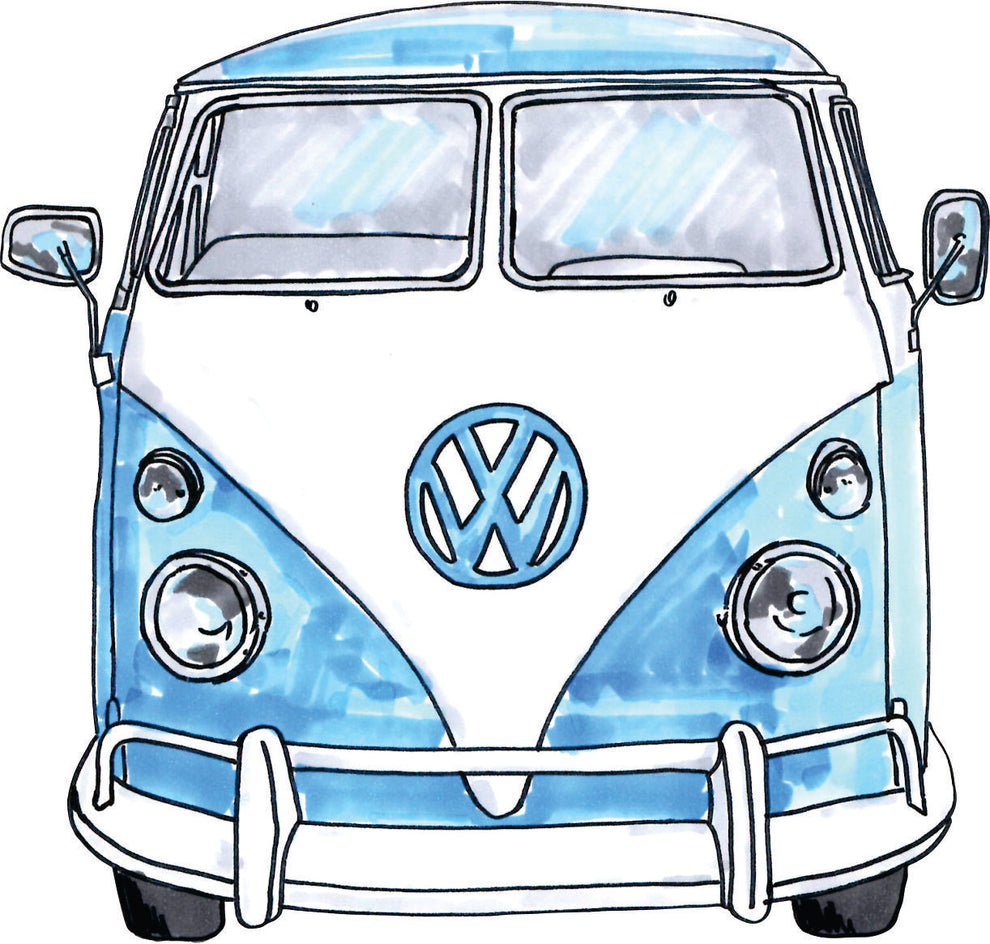 Kombi sticker – Grove Wesley Design Art